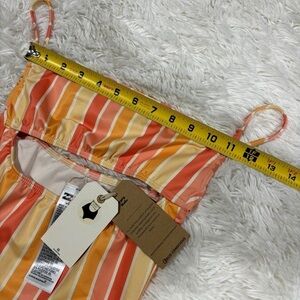 Billabong | Swim | Nwt Billabong Youth Girls One Piece Orange Stripes ...